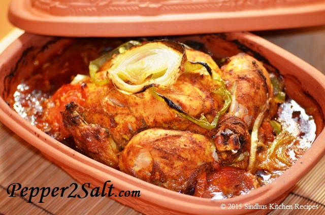 Chicken Nirachathu – in Claypot Oven – Sindhus Kitchen Recipes